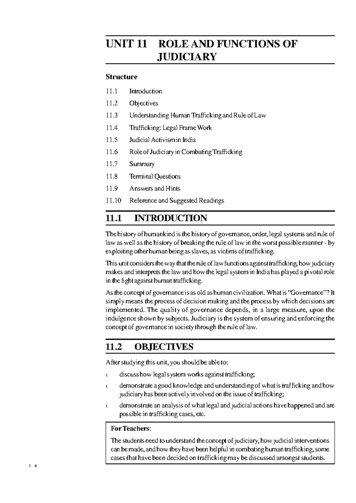 Unit-11 - Llb - Justice Delivery Process UNIT 11 ROLE AND FUNCTIONS OF ...