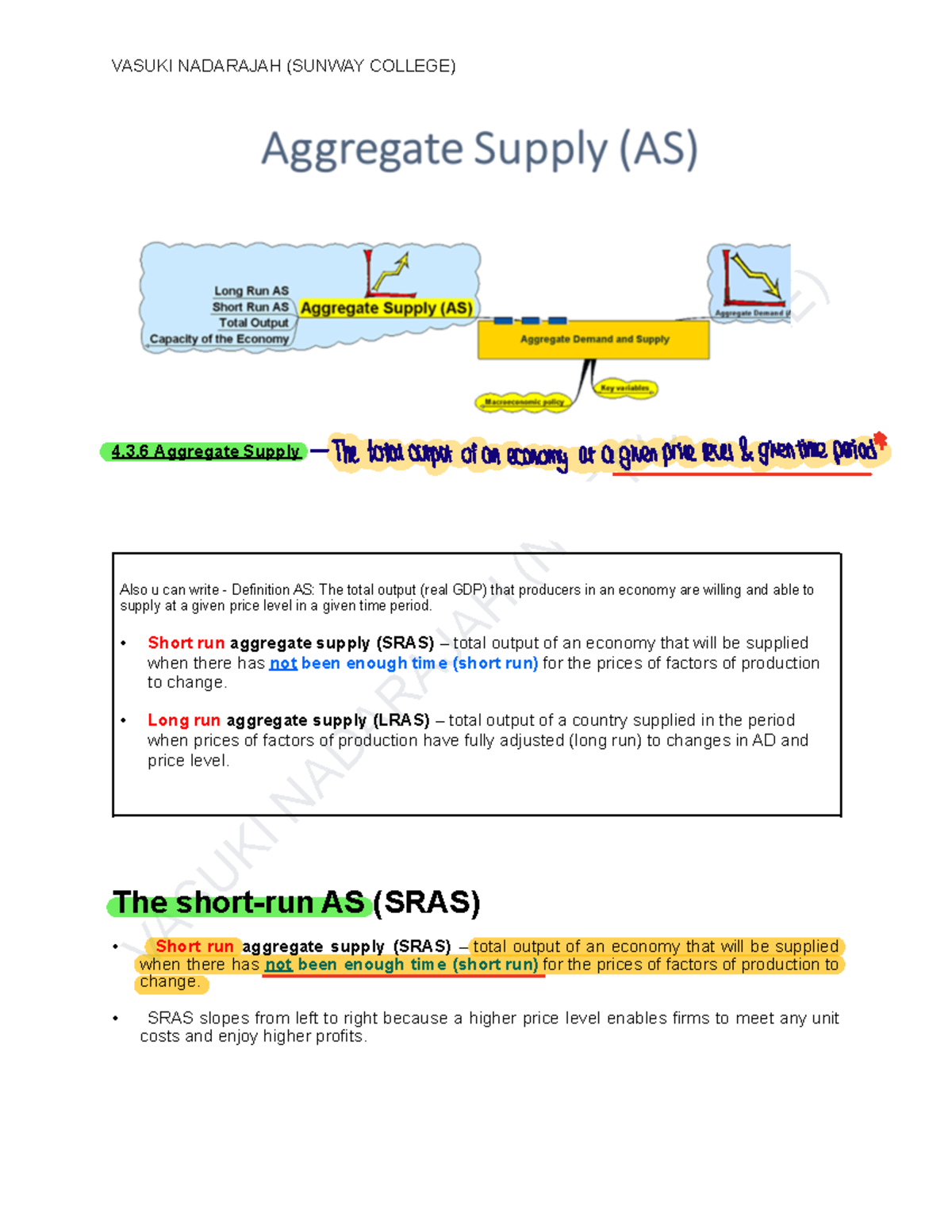 AS vasuki notes July 22 - VASUKI NADARAJAH (NOT FOR SALE) 4 Aggregate ...