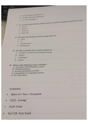 Clinical Lab Colloqium - Clinical lab colloquium 1 The normal ...