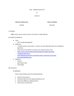 3-4-LP - Lesson plan - Lesson Plan for Multigrade Classes MATHEMATICS 3 ...