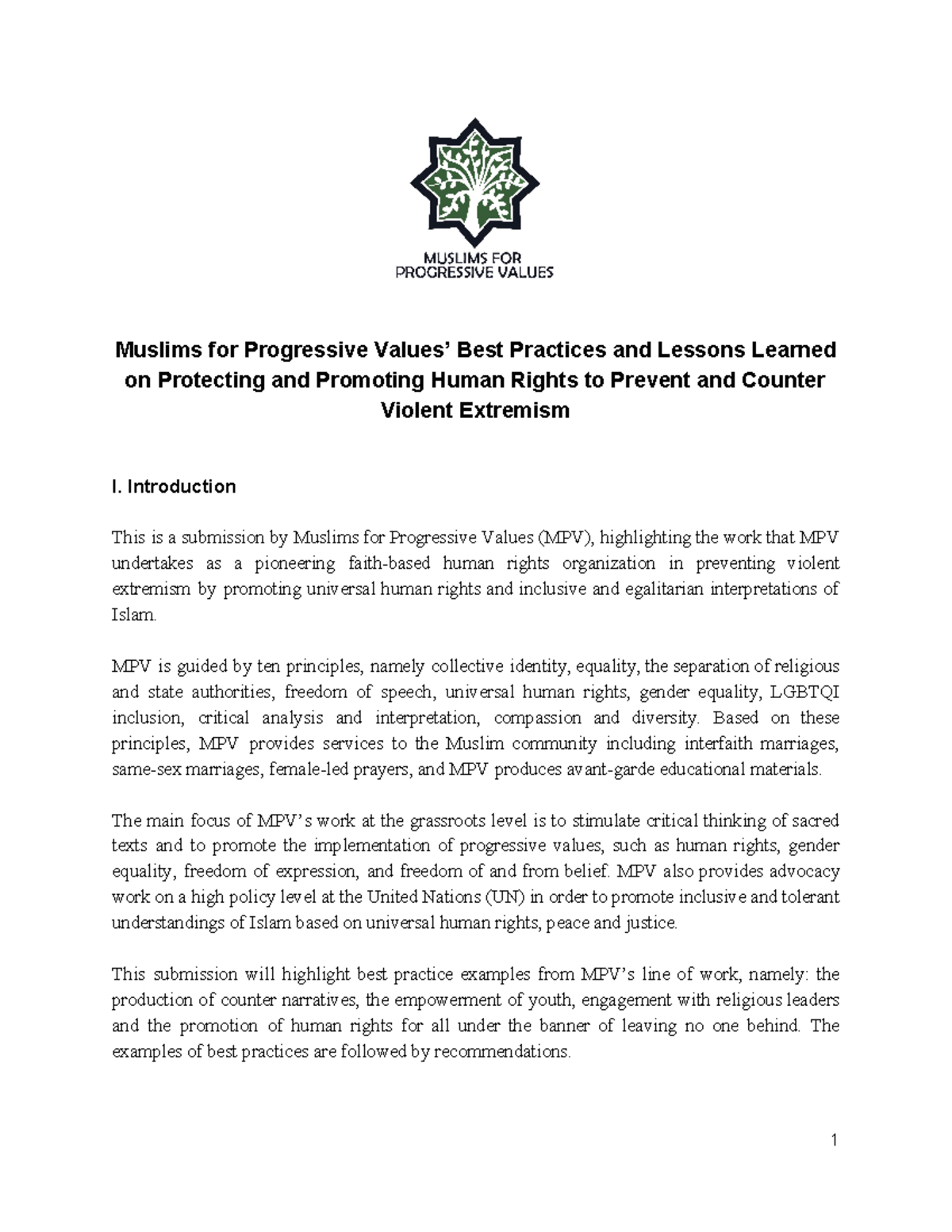 MPV - Muslim Progressive action - Muslims for Progressive Values’ Best ...