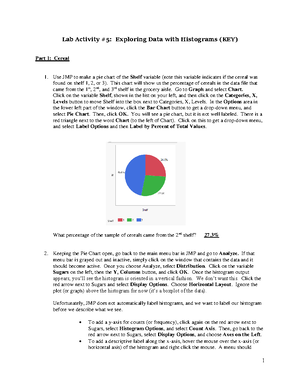 Lab2 Sampling KEY - Answer key - Lab Activity #2: Sampling (KEY) STAT 1350 If a statistical ...
