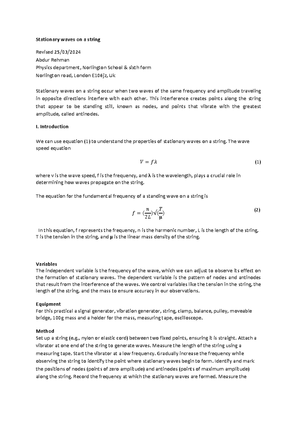 Phy RP (1) - Copy - Physics Required Practical (1) for AS level ...