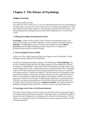 Chapter 6 Study Guide - Chapter 6: Memory 1. The Nature of Memory Memory is defined as the ...