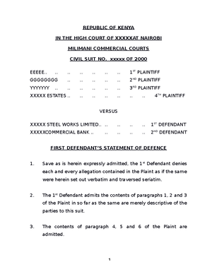 Memo of Appeal - REPUBLIC OF KENYA IN THE COURT OF APPEAL OF KENYA AT ...