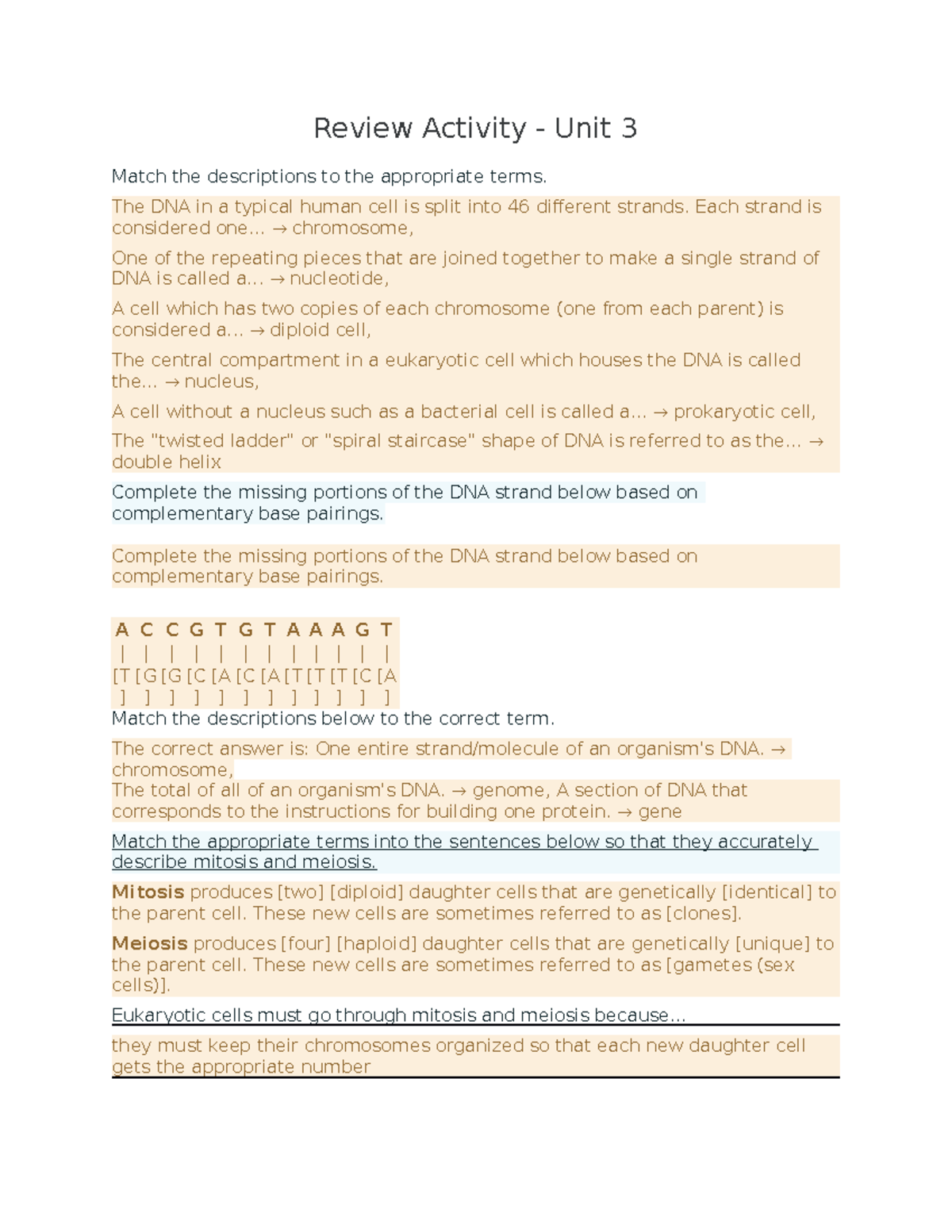 Review Activity 3 - dear student fellow this assignment to help you ...