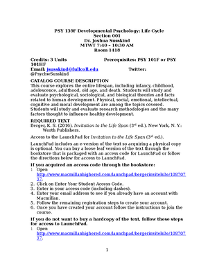 Reflection Paper PSY 139 - REFLECTION PAPER 1 Reflection Paper Marylin ...