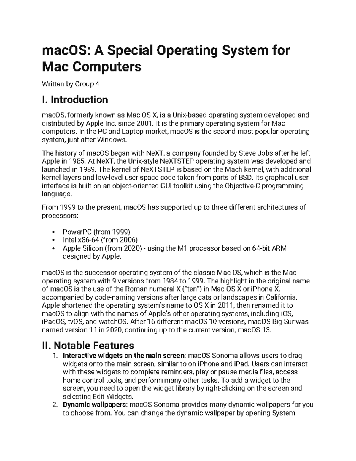Mac OS - macOS: A Special Operating System for Mac Computers Written by ...