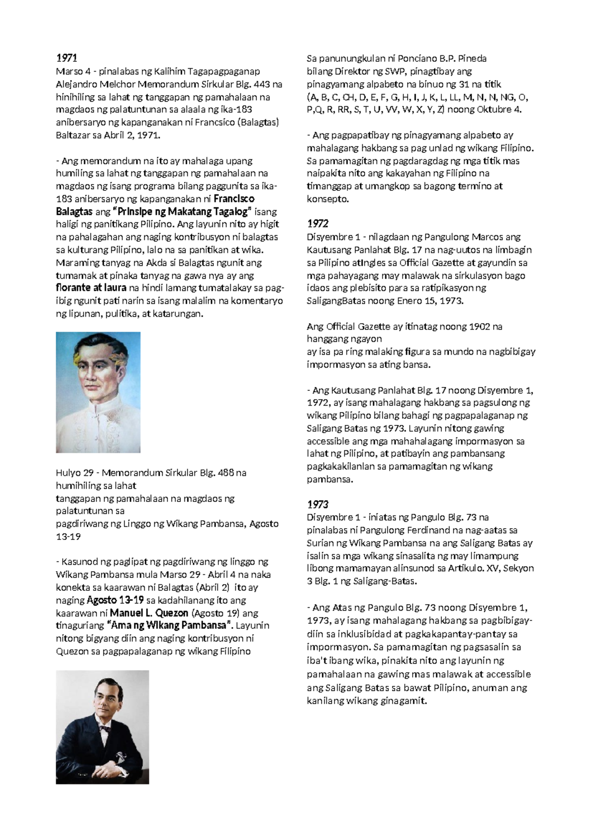 Kompan Report - you can use this - 1971 Marso 4 - pinalabas ng Kalihim ...