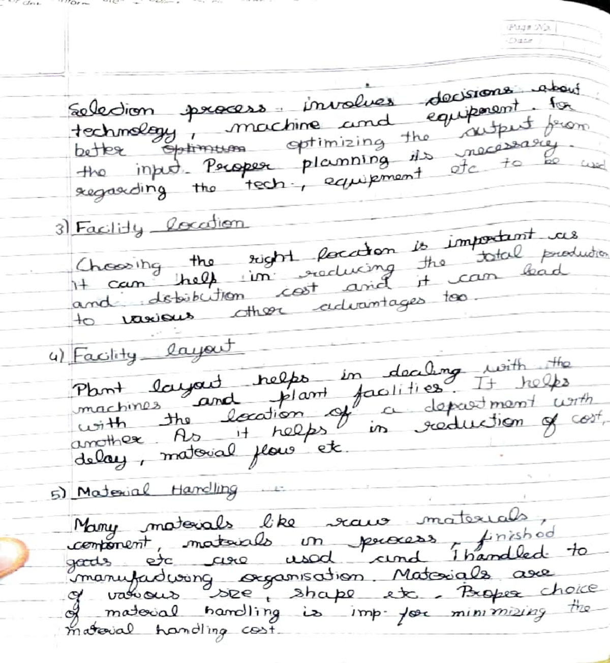 PMM 3 - Unit 1 of PMM - ####### Roleiomn bttee ho Ragasding 3lFacldy ...