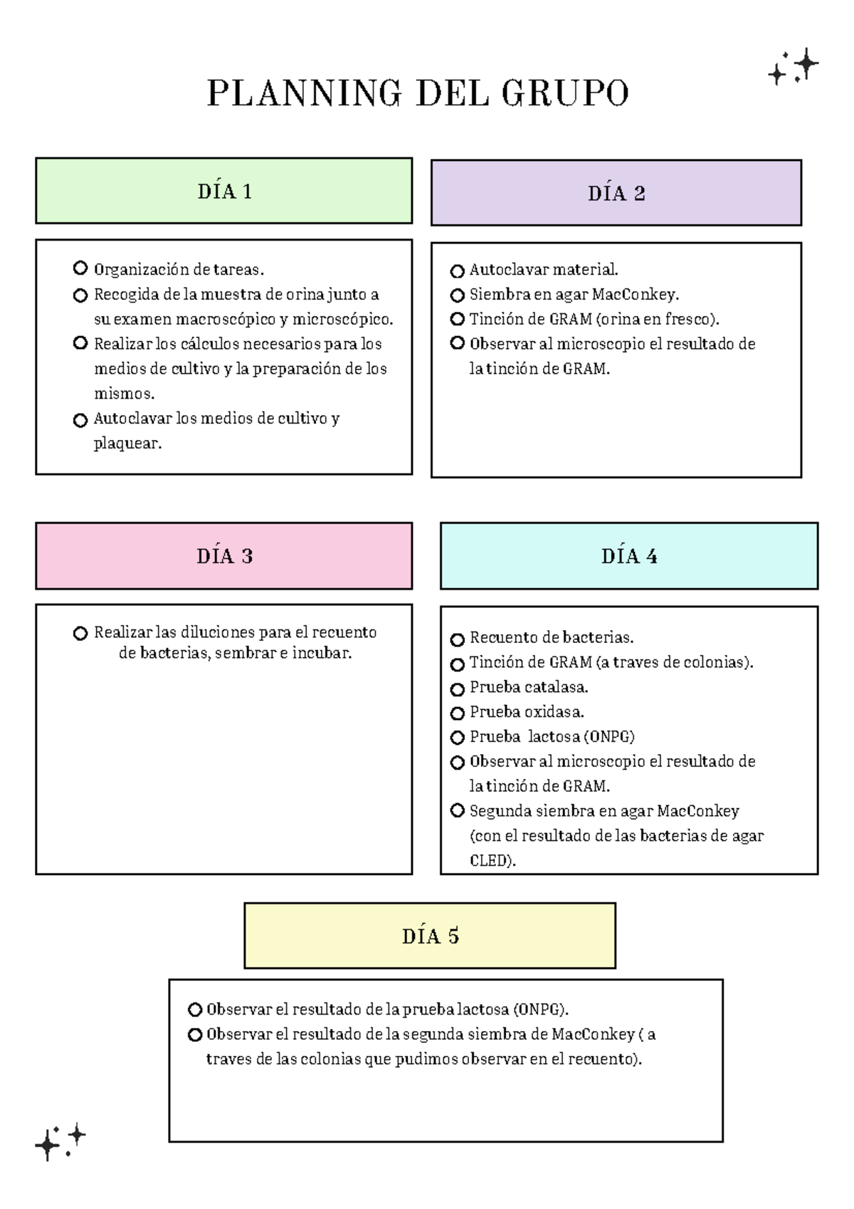 White Clean Professional Daily Deep Cleaning Checklist - DÍA 1 DÍA 3 ...