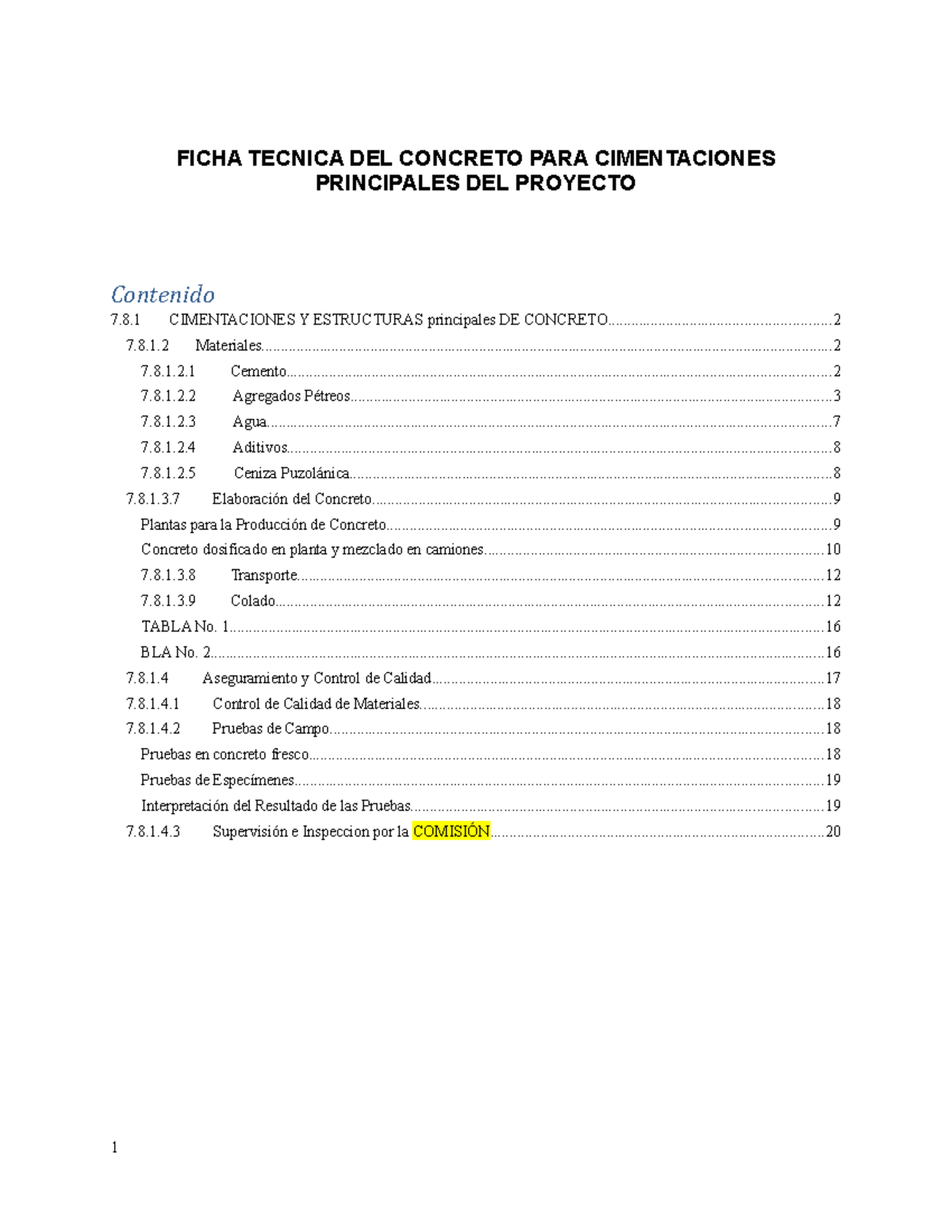 FICH TEC concreto cim prin Ingenieria Civil AREC Rev 01 con ...