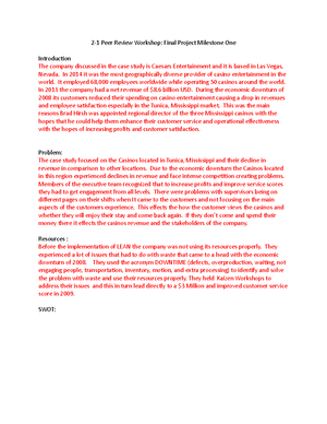 QSO 325 process maps - 3-2 Assignment: Process Map Southern New ...