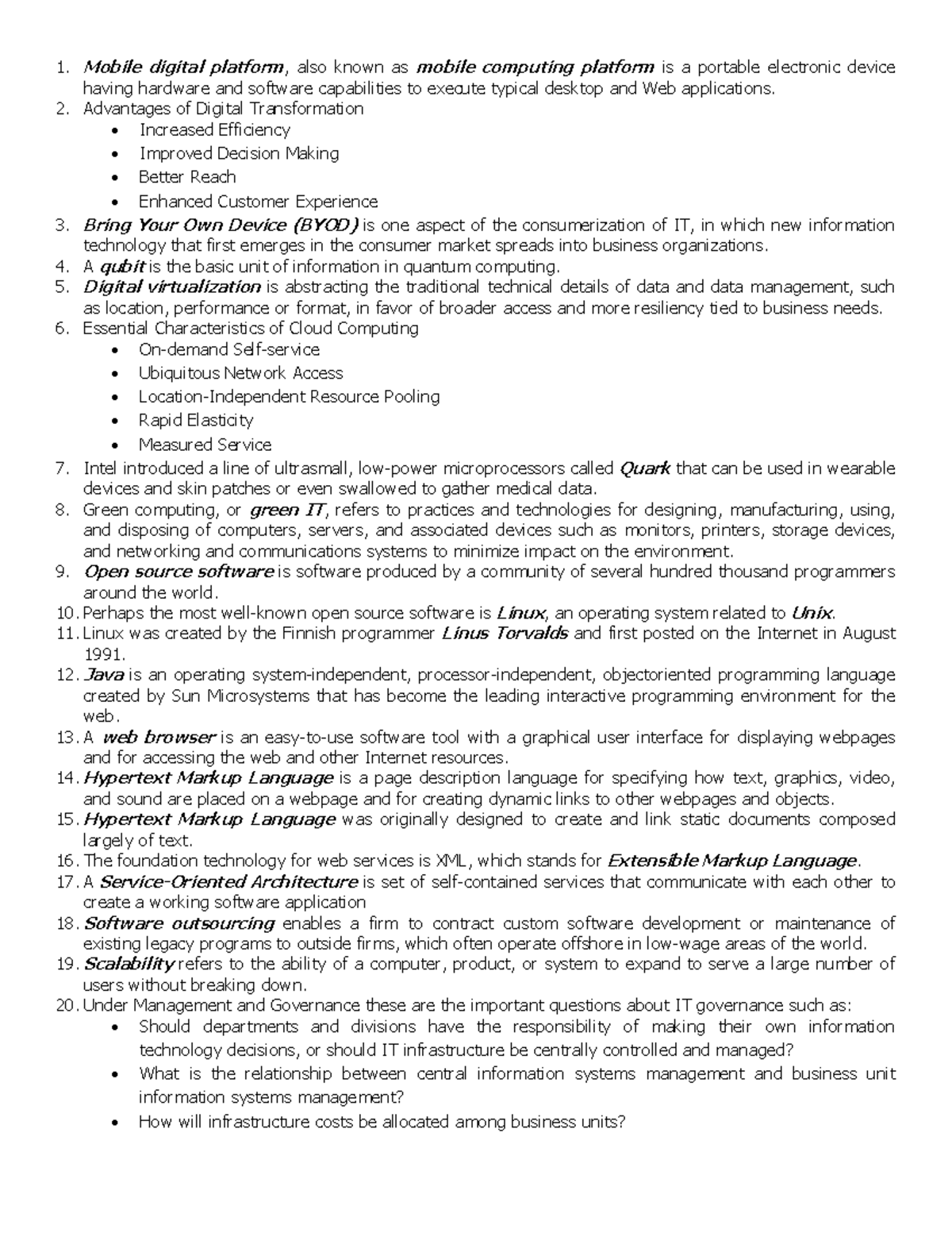 C5-Reviewernithing hello - 1. Mobile digital platform, also known as ...