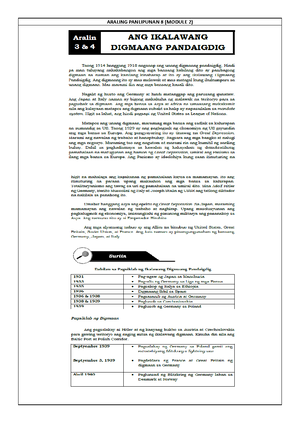 AP 8- Module 1 - Learner's Activity Sheet - ARALING PANLIPUNAN 8 ...