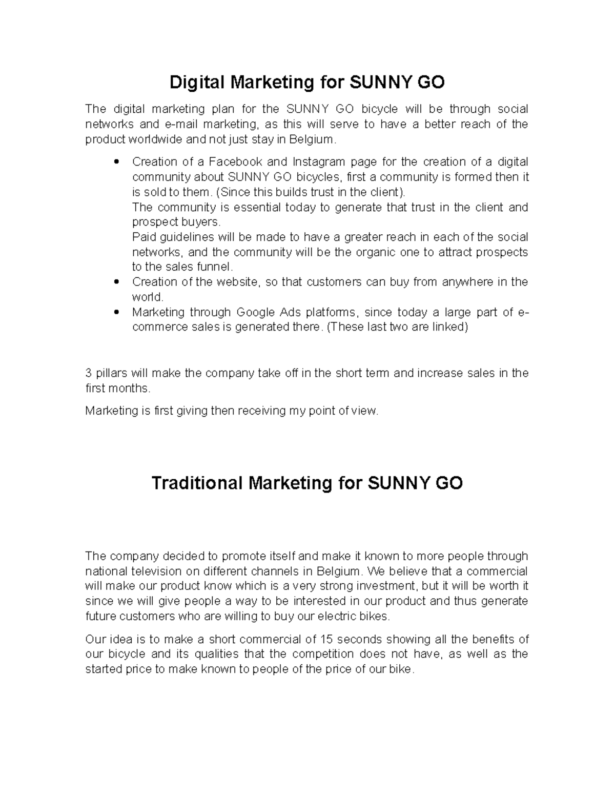 Digital Marketing for Sunny GO uanl marketing - Digital Marketing for ...