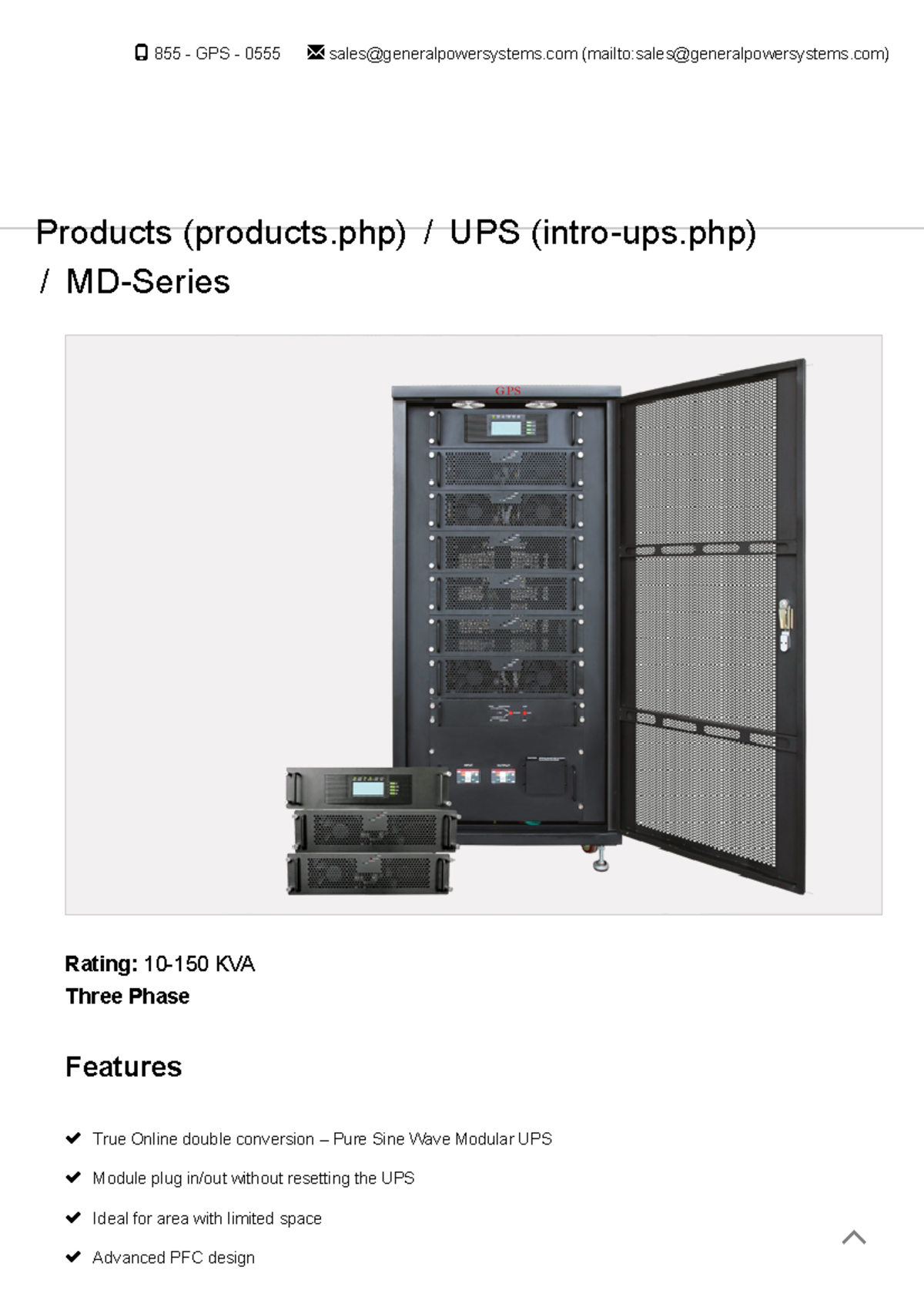 UPS MD-Series GPS - nil - Computer Fundamentals - 855 - GPS - 0555 ...