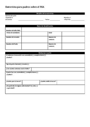 SPM Escolar 2-5 - Pauta de evaluación para niños - School Form IW§ SPM ...