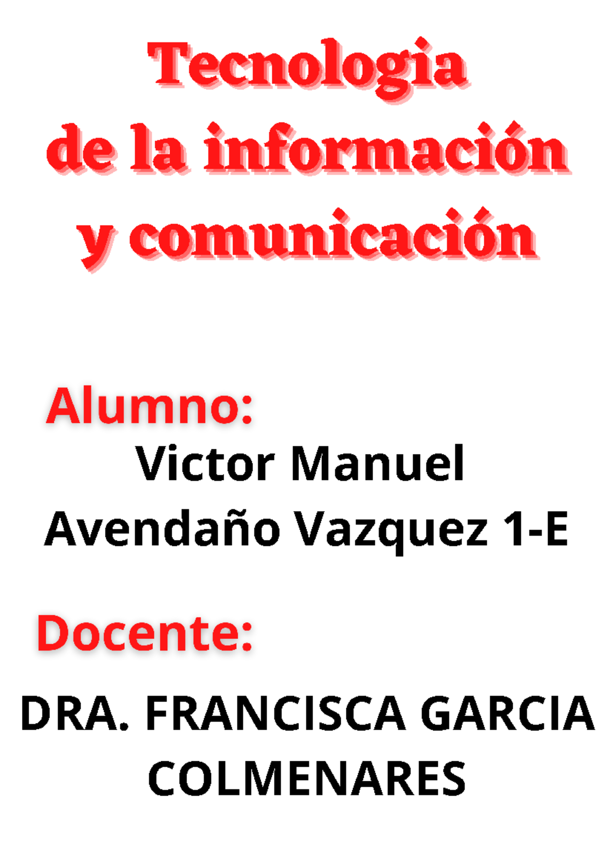 Programación de computo - tics, informatica ...