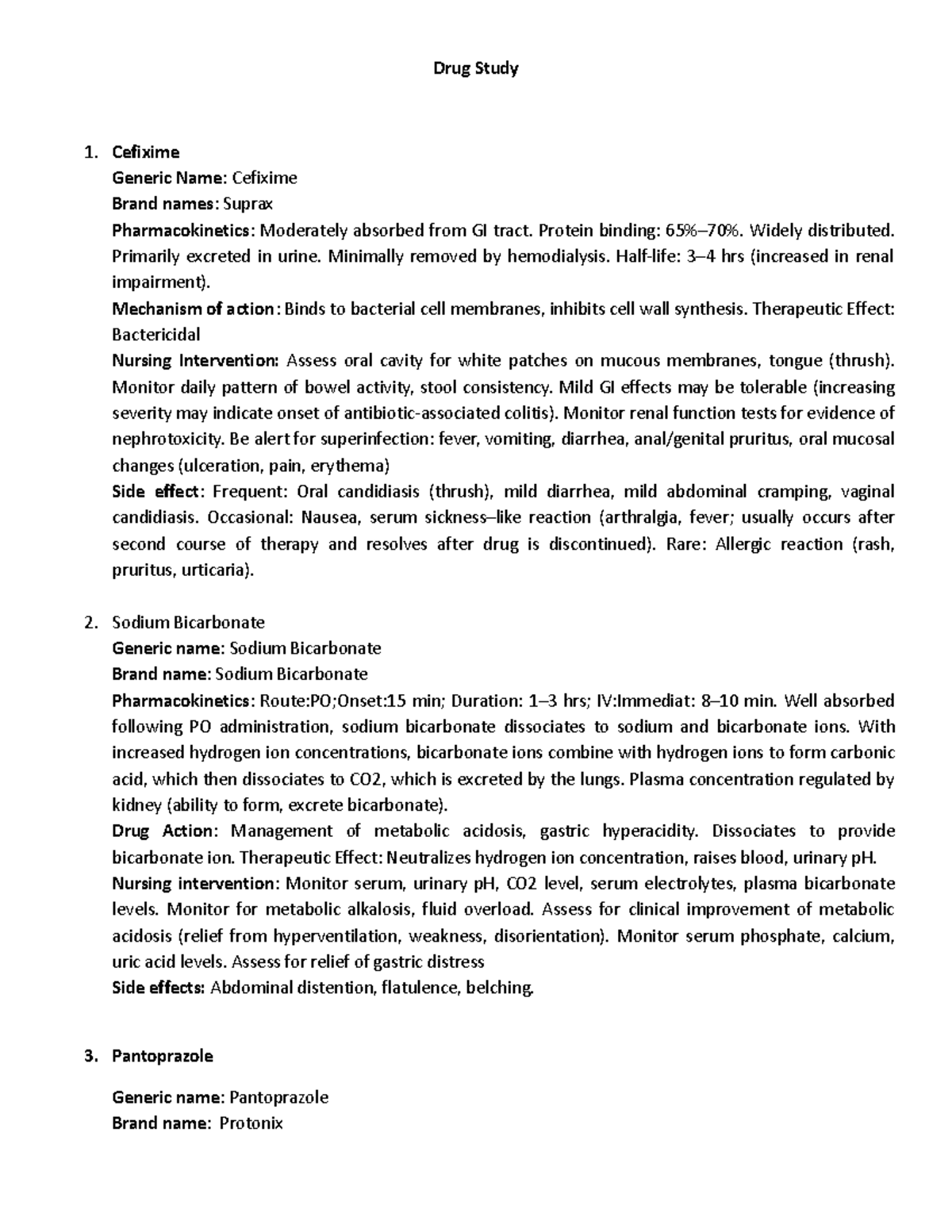 Drug-Study-AKI - Drug study for medications related to Acute Kidney ...