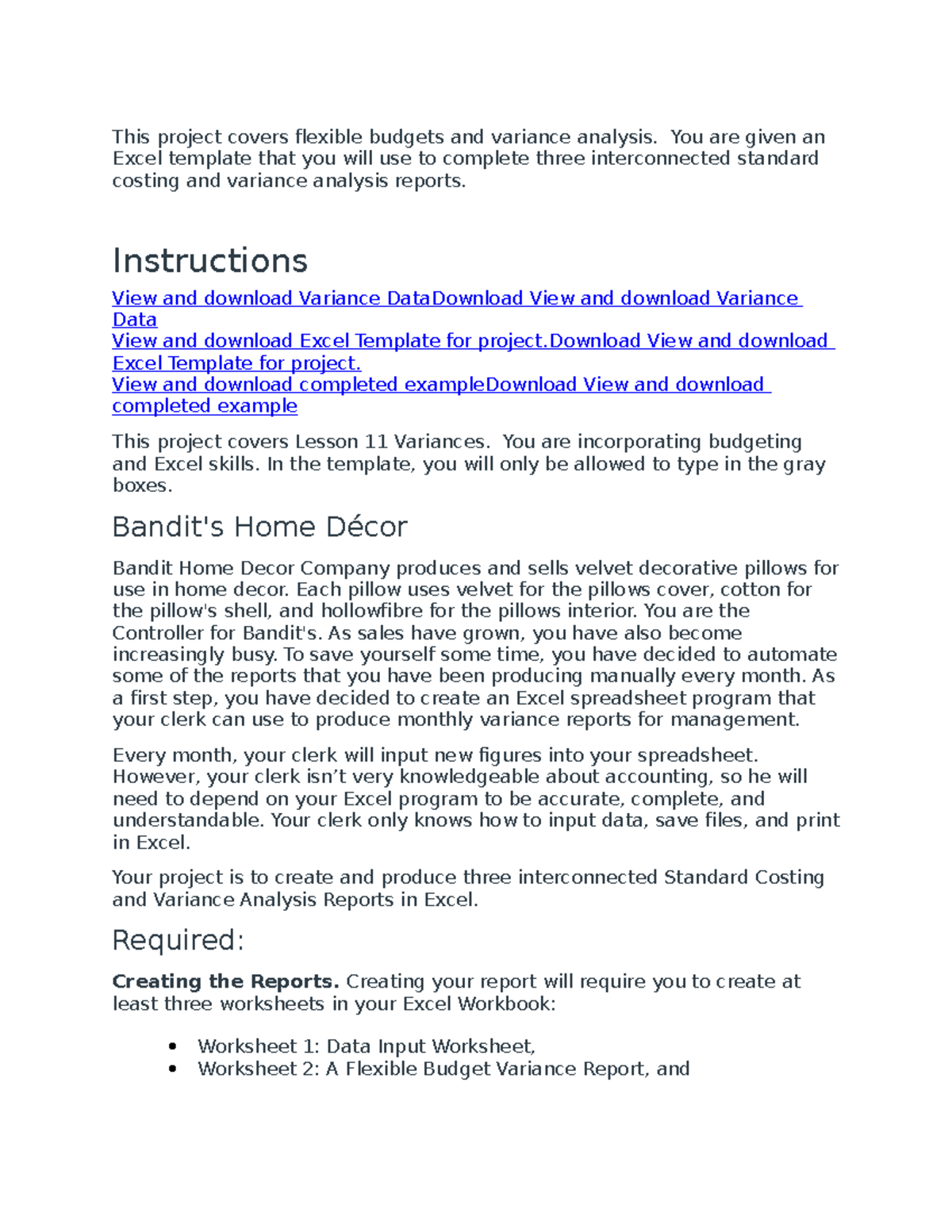 Instructions - Example - Economics - Studocu