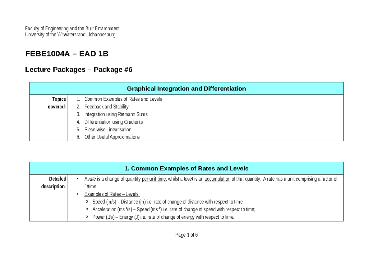 Package 6 - FEBE1004A - Engineering Analysis and Design IB-2022 ...