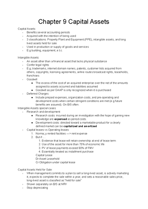 Chapter 6 and 7 Cash and Receivables - Chapter 6 and 7 Cash and ...