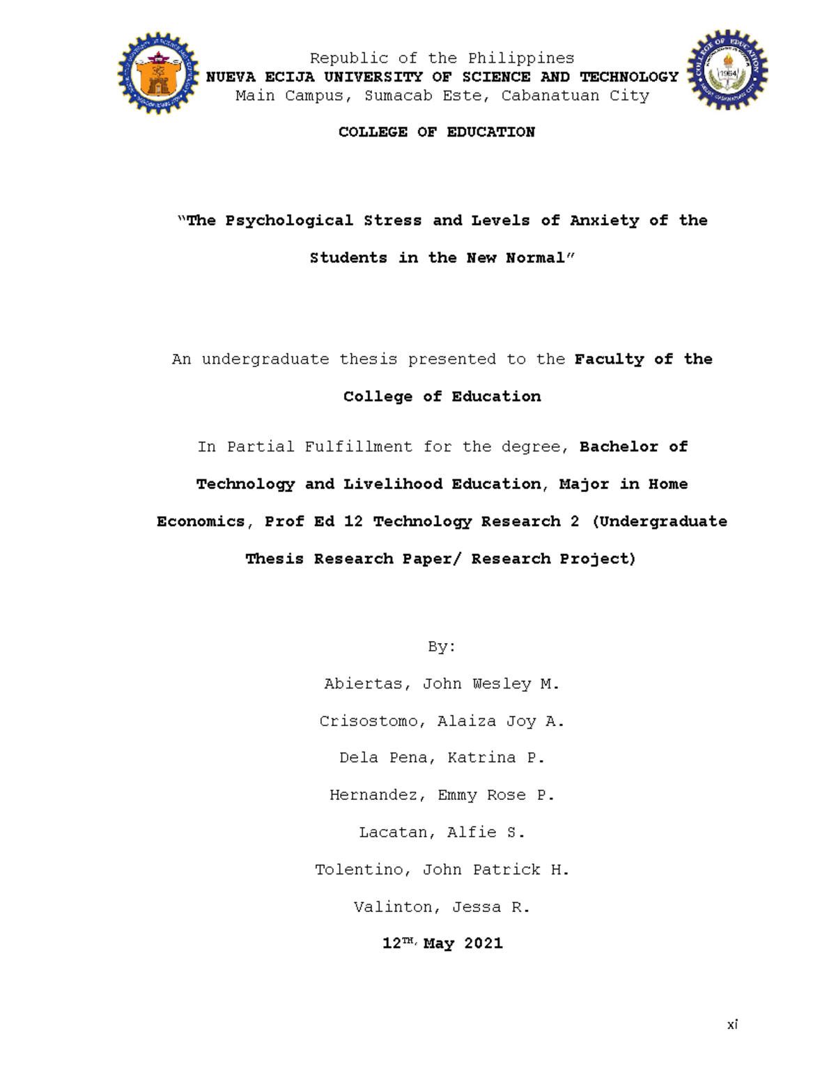 Btled 4A CBAR - This is a sample of CBAR format. - Republic of the ...