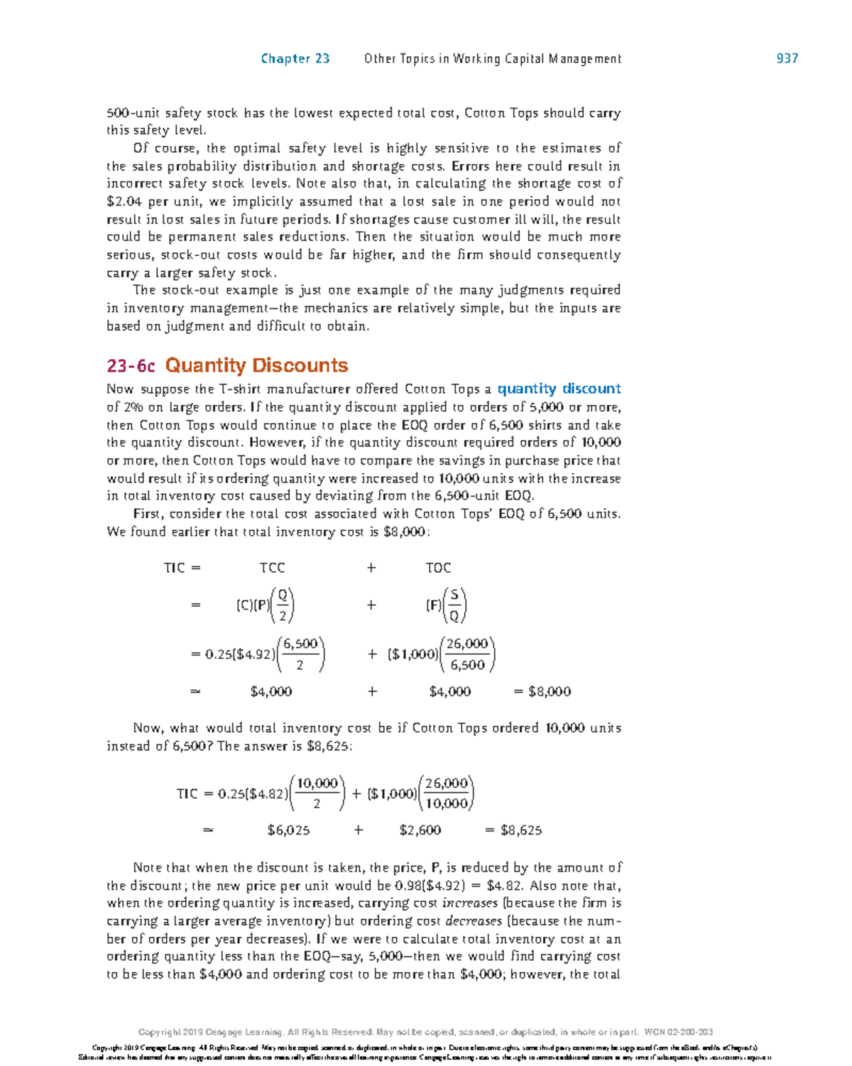 Financial Management II-327 - Chapter 23 Other Topics in Working ...