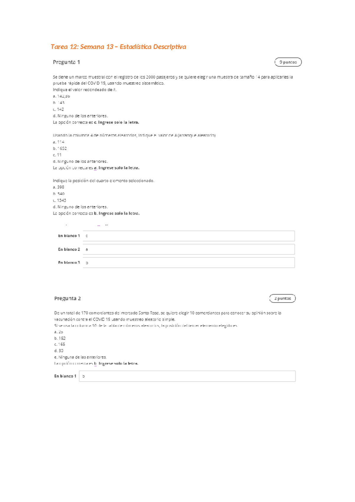 Tarea 12 SEM13 - Estadistica descriptiva - Tarea 12: Semana 13 – Estadística Descriptiva ...