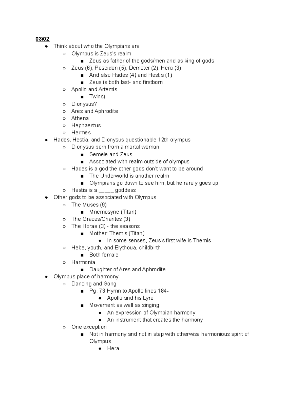 03 02 - spring semester notes with scully - 03/ Think about who the ...