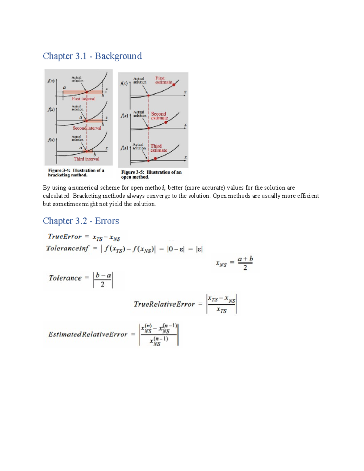 Samenvatting boek 2WN50 - Chapter 3 - Background By using a numerical ...