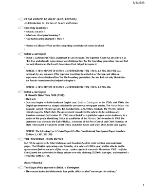 4TH Amendment Chart - 4 TH AMENDMENT SEARCH 1. SILA Exigent ...