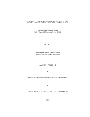 Digital Systems II Pract - DIGITAL SYSTEMS II DSY PRACTICAL REPORT (587809) N TIRO 15244598 05 ...