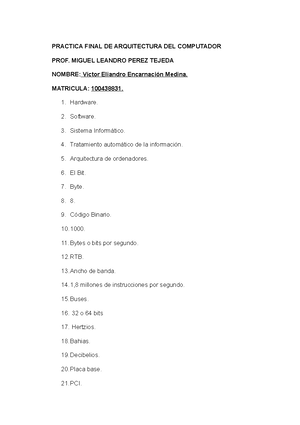 Historia Y EvolucióN DE LA Gestion DE Memoria - Victor Encarnacion ...
