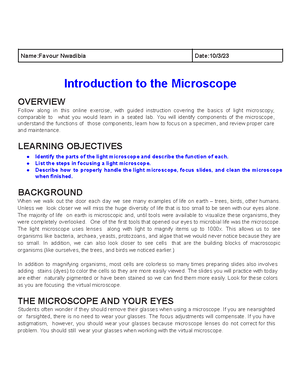 Bio 111 (chapter 6 notes) - BIO 111 - Studocu