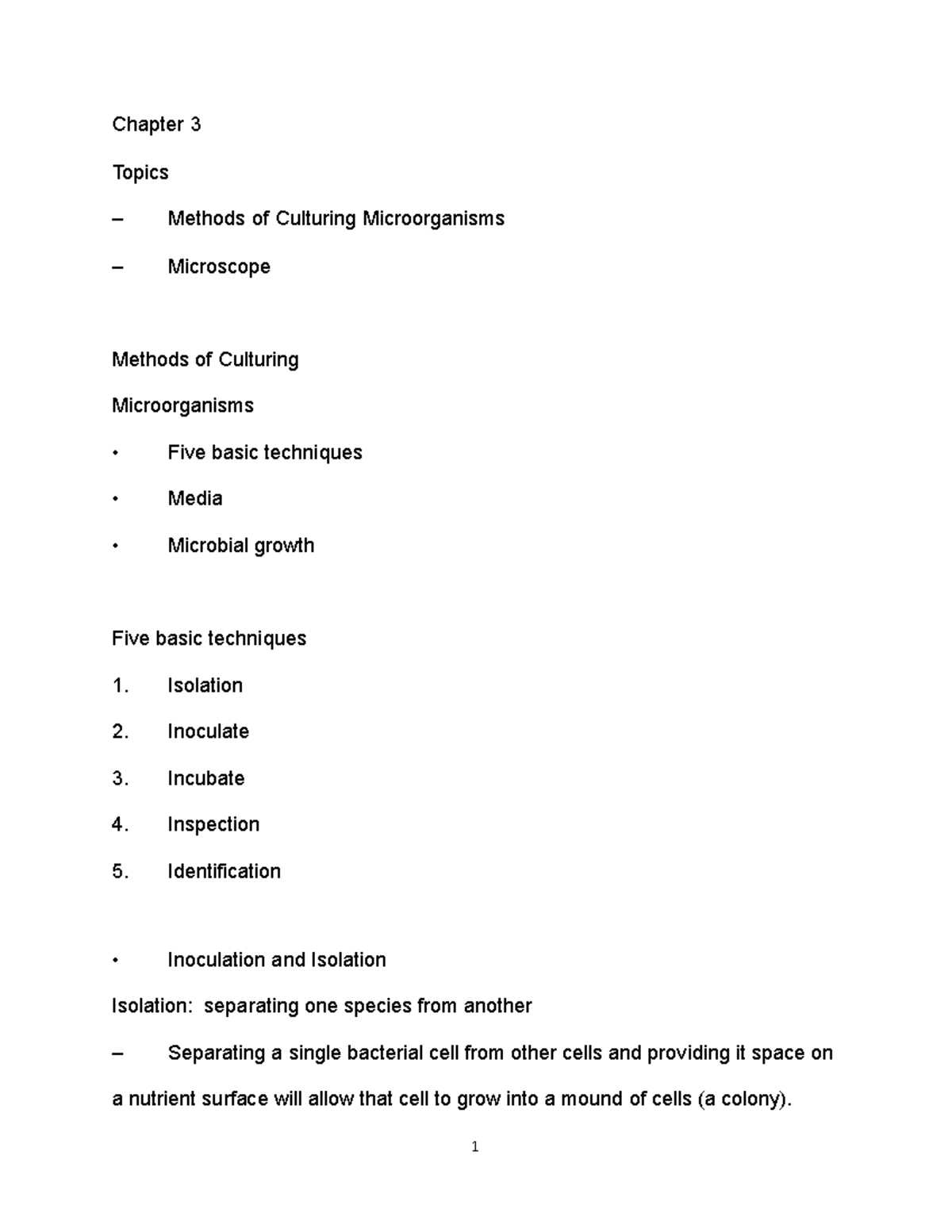 2021- Microbiol - CH3- Chemistry and Methods II- Lecture Notes ...