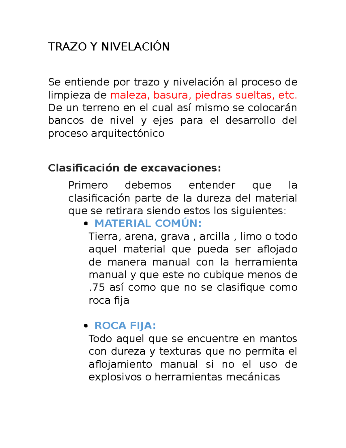 Trazo Y Nivelación- Prueba DE Compactacion Proctor( Tareano - TRAZO Y ...