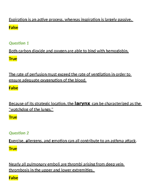 Patho 3 exam - carefully curated, thorough study materials - Question 1 ...