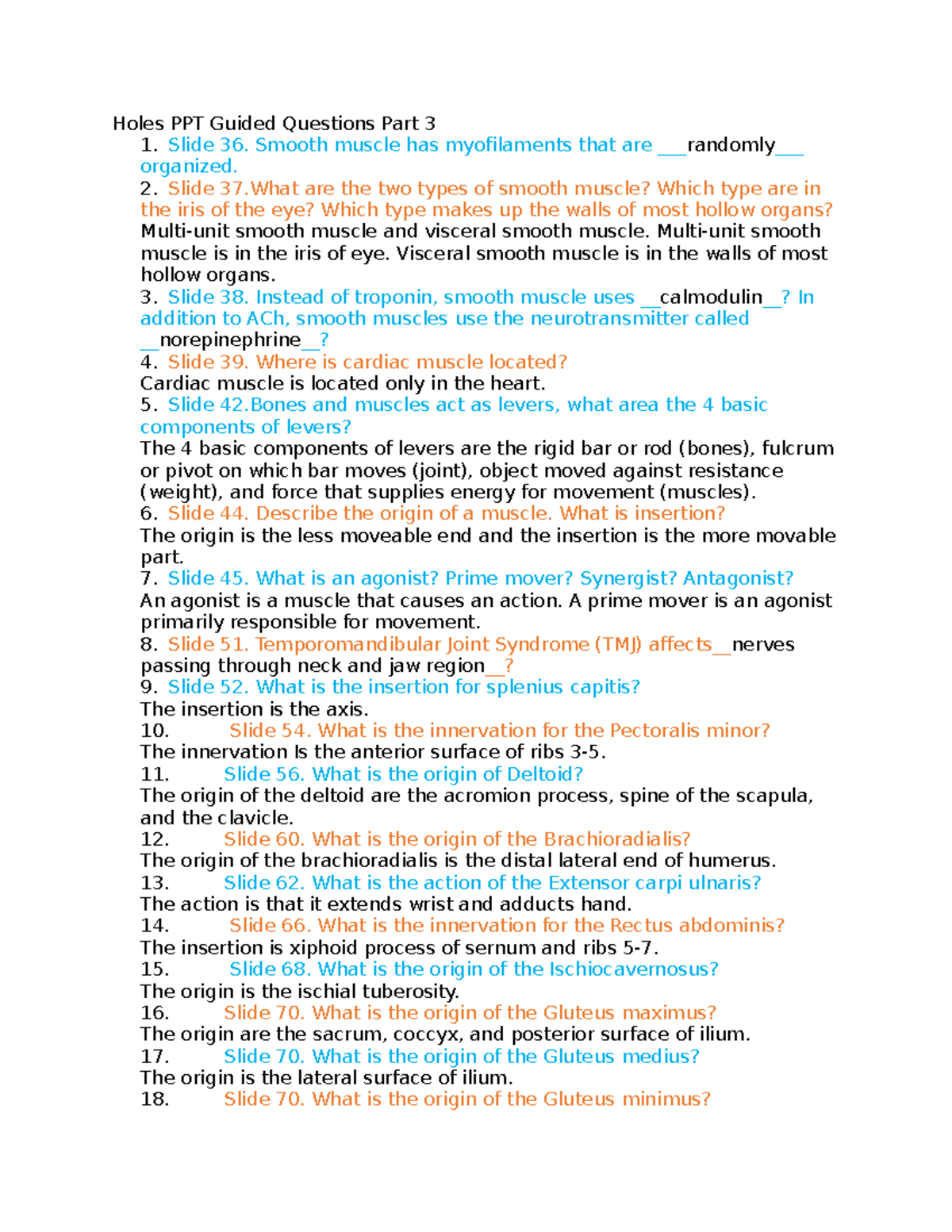 Chapter 9 PPT Holes 2022 GQ3 - Holes PPT Guided Questions Part 3 1 ...