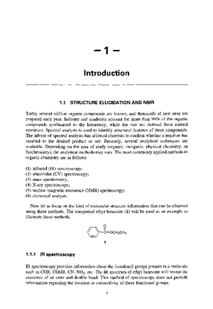 Chem notes - spectroscopic methods in organic chemistry - Studocu