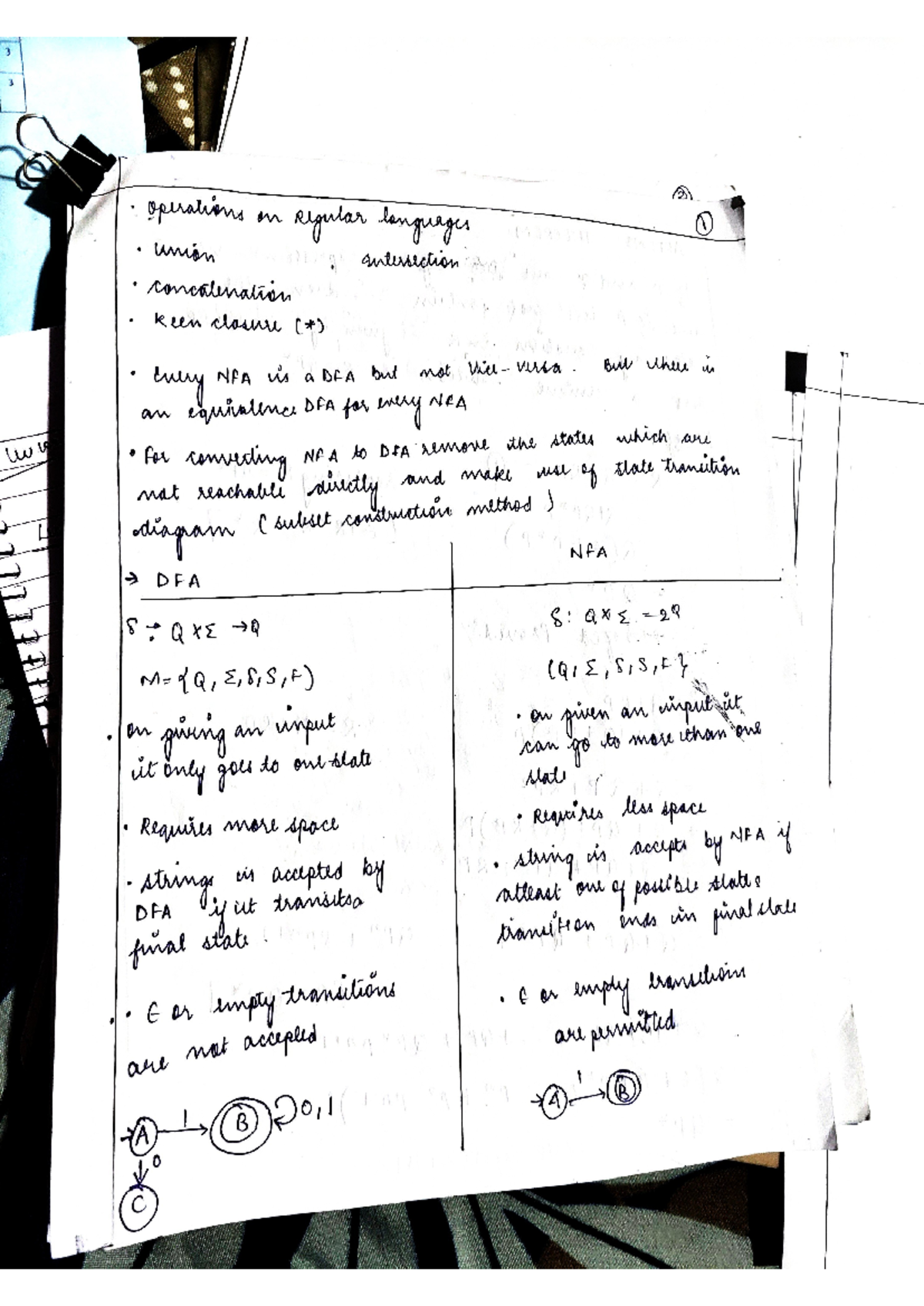 Image to PDF 20241124 20 - 2 operations on Regular languages 1 union ...