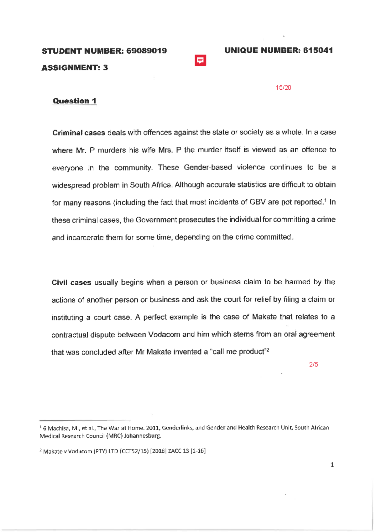 Assignment 03.MANDATORY ASSIGNMENTS.SOCIAL DIMENSION OF JUSTICE ...
