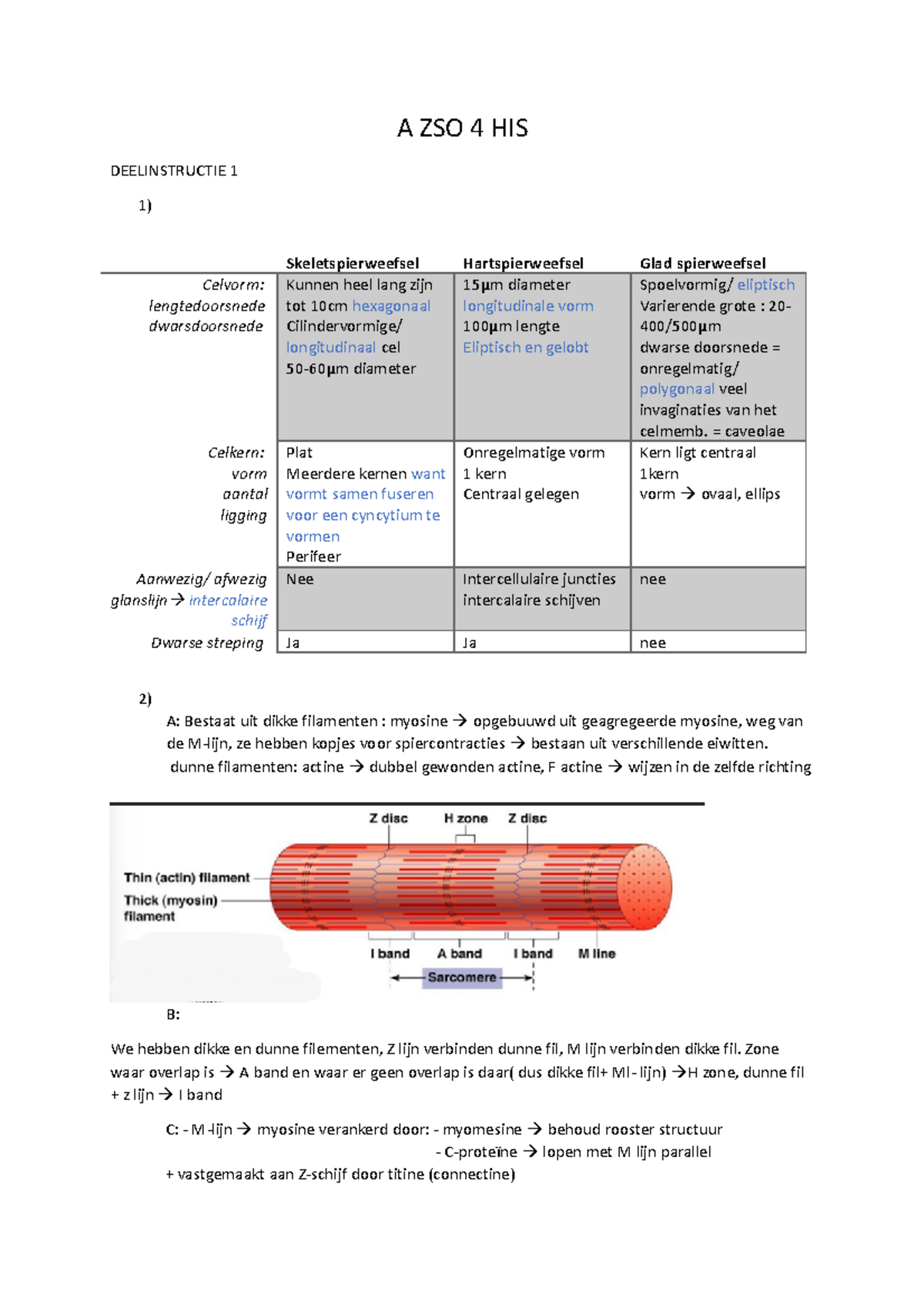 A ZSO 4 HIS - histo - A ZSO 4 HIS DEELINSTRUCTIE 1 1 ...