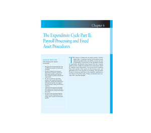 Chapter 7 Conversion Cycle - Chapter 7 The Conversion Cycle THE ...