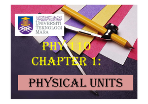 LAB Manual PHY110 OCT FEB23 - UNIVERSITI TEKNOLOGI MARA FACULTY OF ...