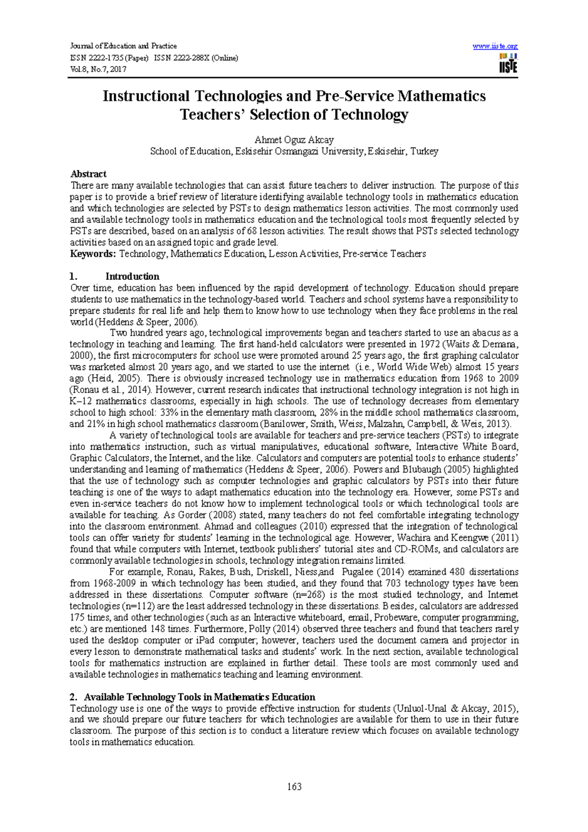 EJ1137598 - Kdkdkdkdk - ISSN 2222-1735 (Paper) ISSN 2222-288X (Online ...