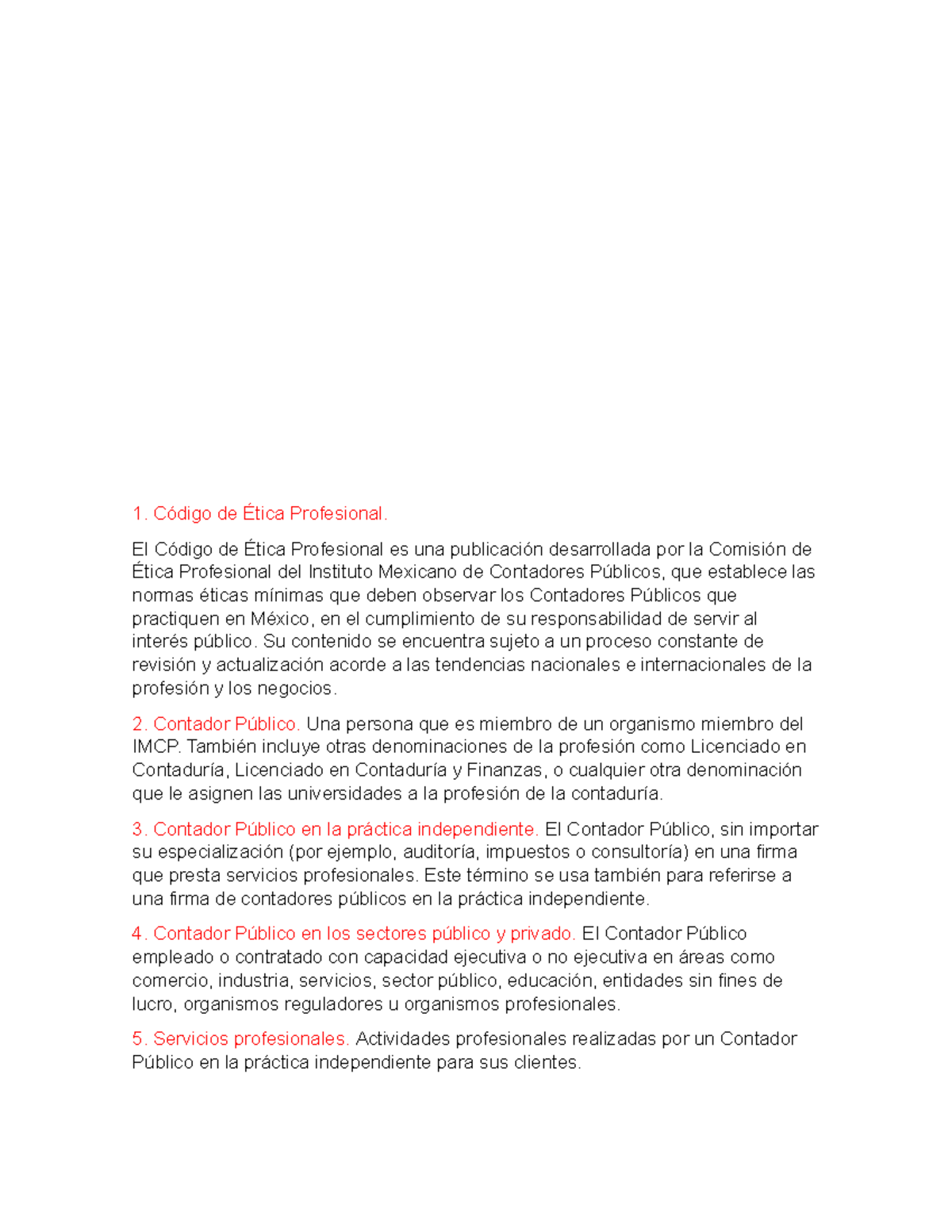 Ética descriptiva 2 semestre código de ética - Código de Ética ...