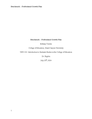 Benchmark - Developmental Readiness- Grades K-3 Mishka Maragh 2 ...