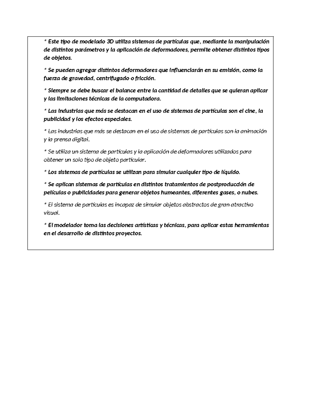 API 4 Modelado 3D - api 4 - Este tipo de modelado 3D utiliza sistemas de partículas que ...